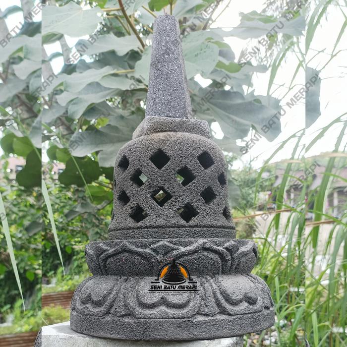 Jual Stupa candi borobudur miniatur asli batu 100% - Kab. Magelang ...