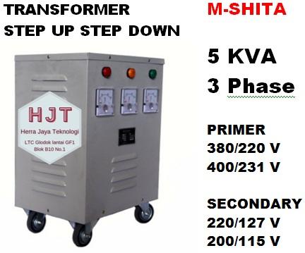 Jual Transformer Step Up Step Down 5 KVA 3 Phase - Jakarta Barat ...