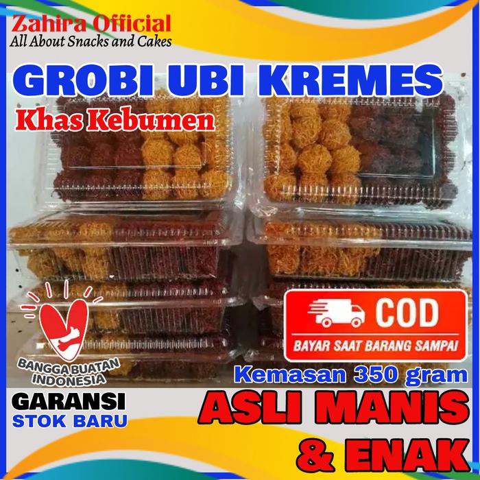 Jual Makanan Ringan Grobi Ketela Ubi Kremes Oleh-oleh Khas Kebumen ...