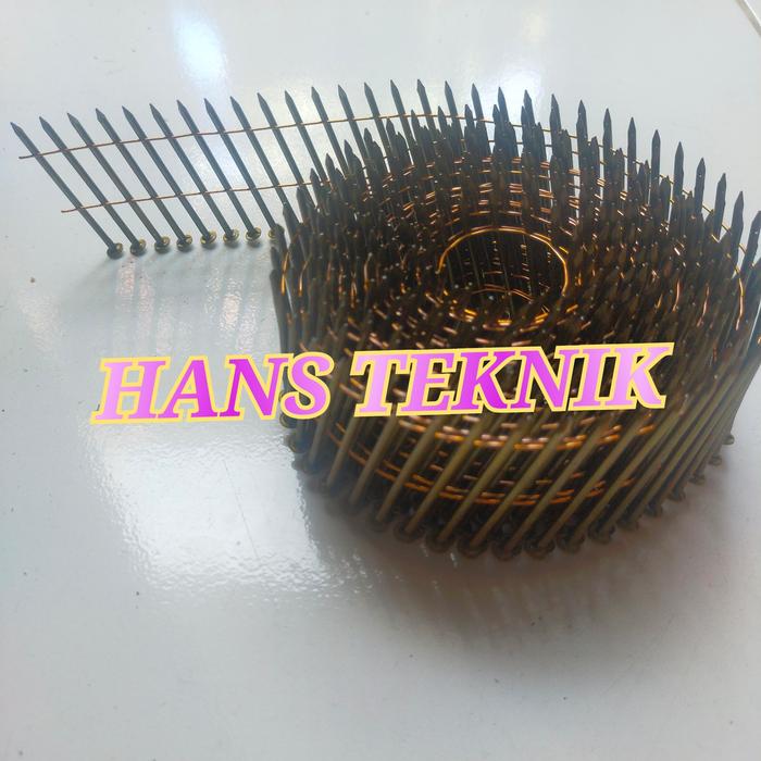 Jual Paku Coil 9cm Nailer Paku Tembak angin 90mm FS90 - Jakarta Utara ...