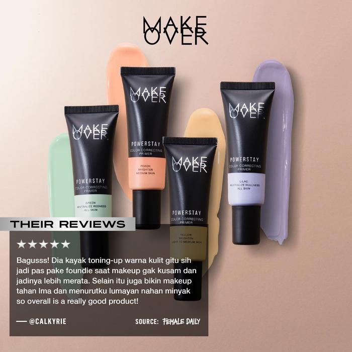 Jual Make Over Powerstay Color Correcting Primer 25 Ml - Makeup Primer ...