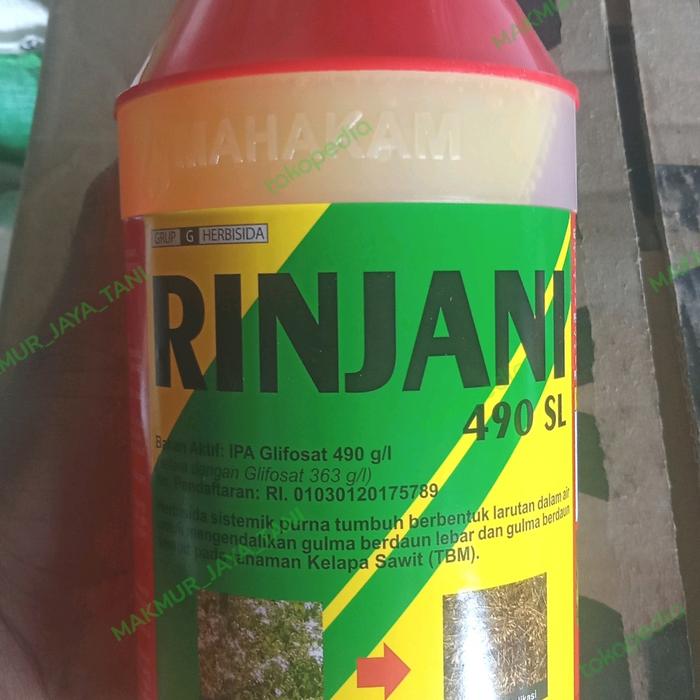 Jual Racun Rumput Rinjani 490 SL sampai akar kemasan 1 liter - Kab ...