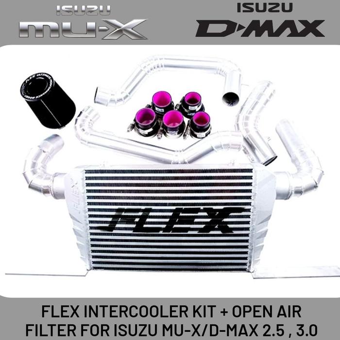 Jual Flex Intercooler Kit + Open Air Filter Isuzu MU-X/D-max - Kota ...