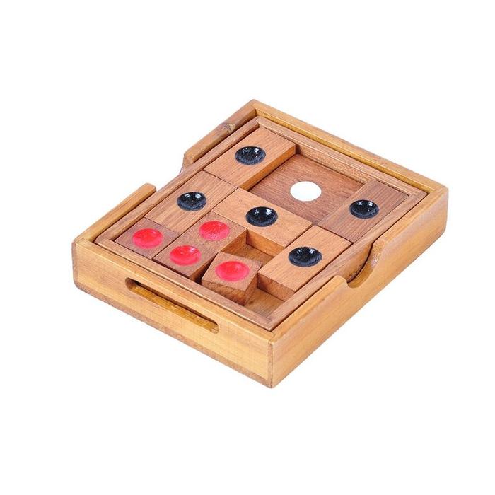 Jual Mainan Edukasi Puzzle Labirin Kayu Untuk Asah Otak Anak Di Seller ...