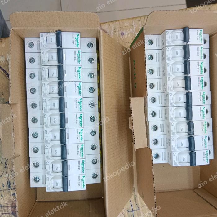 Jual mcb IC 60N SCHNEIDER iC 60 N 2 amper 4 amper X 1 Phase - Jakarta ...