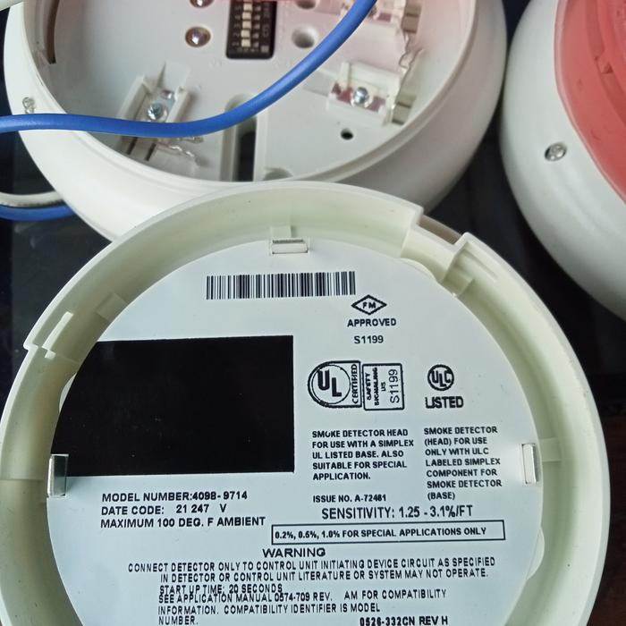 Jual smoke detector simplex 4098-9714+base4098-9789 - Jakarta Pusat ...