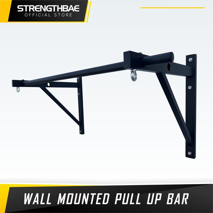Jual Wall Mount Pull Up Bar STRENGTHBAE Wall Mounted Dinding Tembok ...