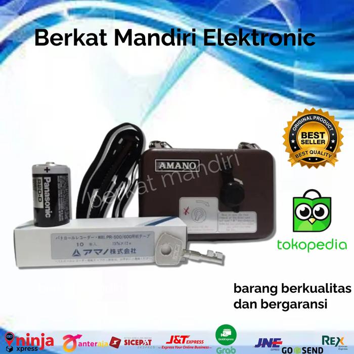 Jual Mesin Patrol Amano PR600/ Amano Watchman PR600 100% Baru dan ...