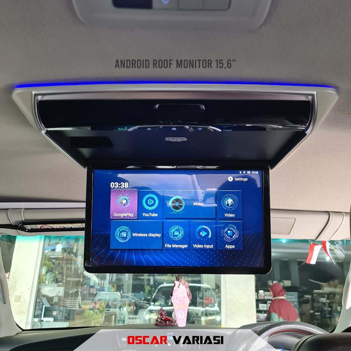 Jual Android Roof TV Plafon Monitor 15.6" Toyota Alphard Fortuner - Kab ...