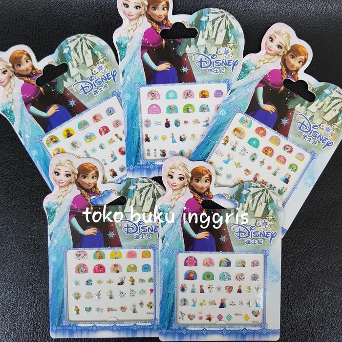 Jual Sticker Kuku Frozen - Jakarta Utara - toko buku inggris anak ...