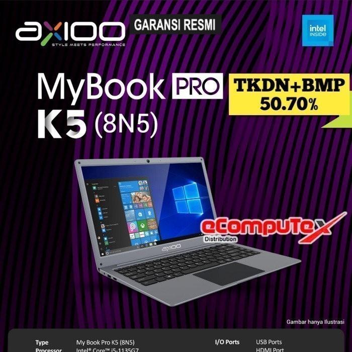 Jual LAPTOP AXIOO MYBOOK PRO K5 (8N5) i5 8GB 512GB 14"FHD TKDN RESMI - Jakarta Barat - eCompuTex ...