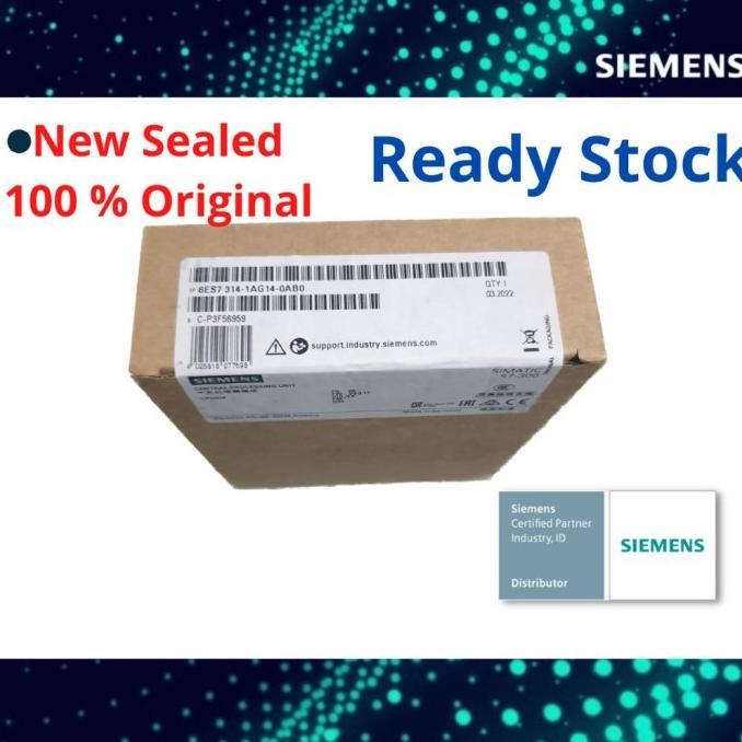 Jual Siemens 6Es7314-1Ag14-0Ab0 Simatic S7-300, Cpu 314 Central ...