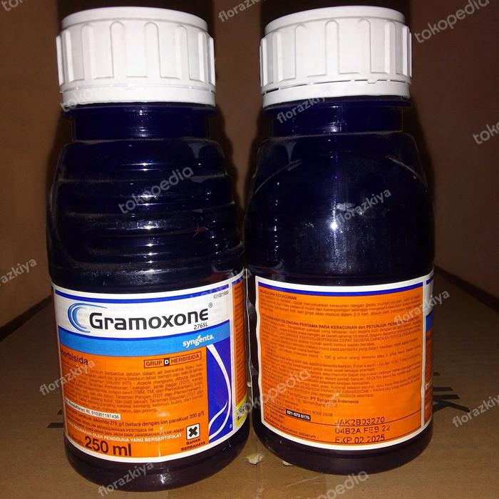 Jual Herbisida Kontak Gramoxone 276 SL Kemasan Original 250ml - Kota ...