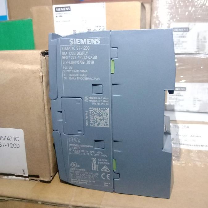 Jual Plc Siemens Simatic S7-1200 6Es7223-1Pl32-0Xb0 Sm1223 Original ...