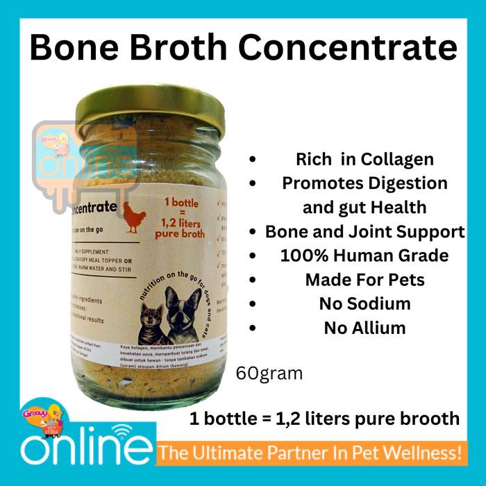 Jual Grooviest Bone Broth Concentrate Dog And Cat / Bubuk Kaldu Ayam 60gr - Jakarta Selatan ...
