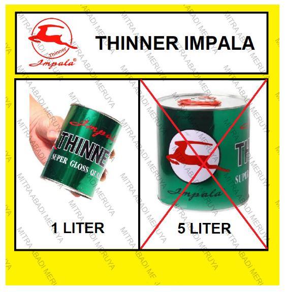 Jual Thinner IMPALA 1 Liter Kaleng - Kota Tangerang Selatan - Mitra ...
