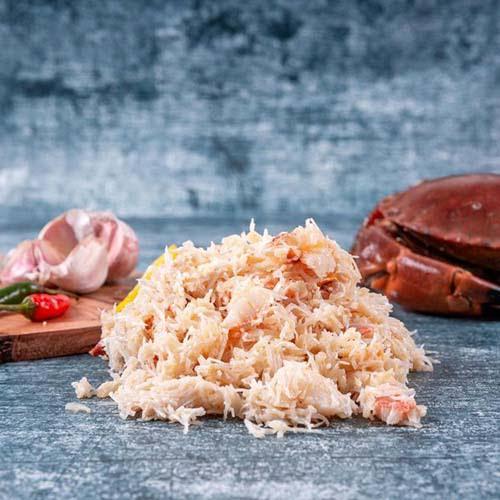 Jual Daging kepiting super kupas fresh frozen - crab meat premium ...