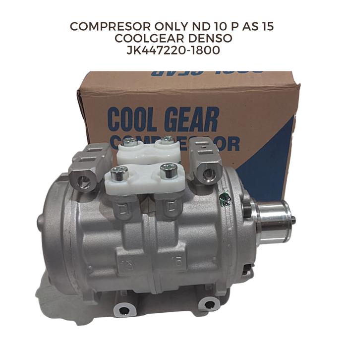 Jual COMPRESOR ONLY ND 10 P AS 15 COOLGEAR DENSO JK447220-1800 - Kota Kediri - DENSO OFFICIAL ...