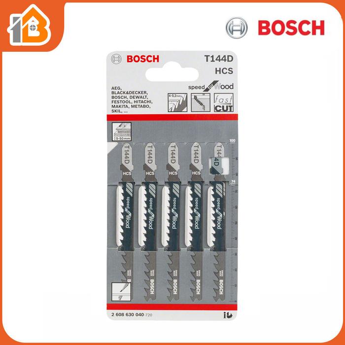 Jual BOSCH 2608630040 T144D MATA GERGAJI KAYU JIGSAW SPEED FOR WOOD ...