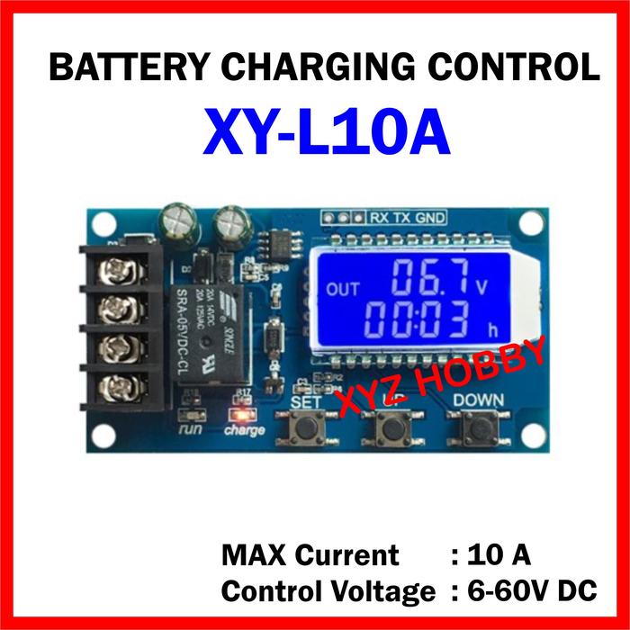 Jual XY-L10A Battery Charging Control Module Charger Cas Baterai XYL ...