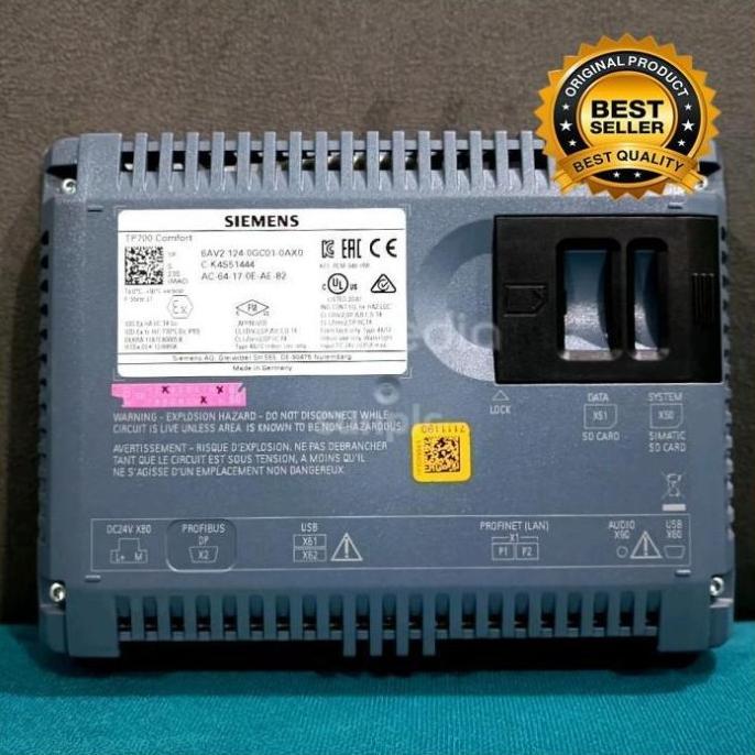 Jual Siemens Tp700 Comfort 6Av2 124 0Gc01 0Ax0 Bekas Cek Vidionya Dulu ...