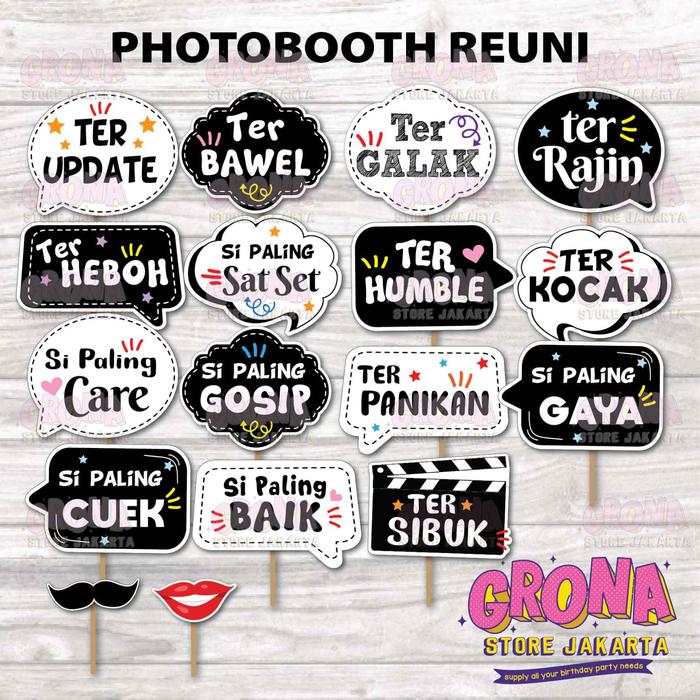 Jual Reuni Fun Props Photobooth Property Reuni Acc Foto properti ...