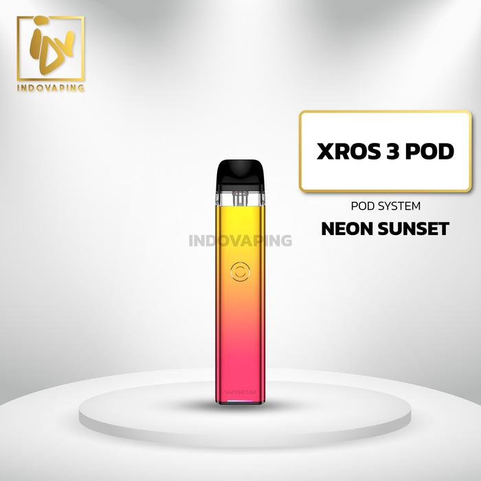 Promo Pod Vapor Vape - Vaporesso Xros 3 Pod Kit 1000mAh Authen Neon ...