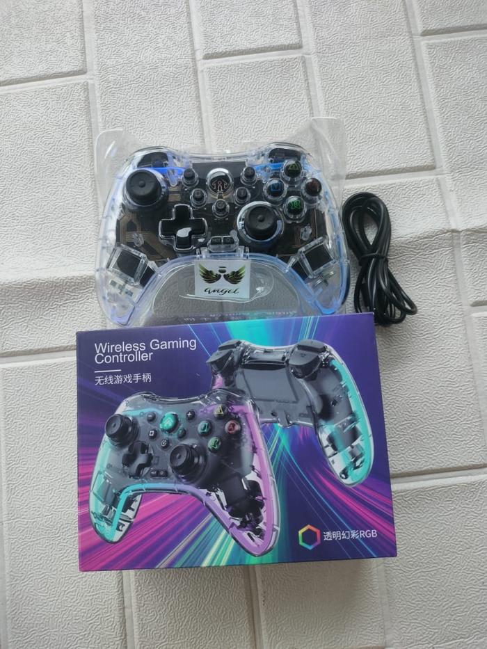 Jual Stick Wireless Controller RGB PS3 PS4 Nitendo Switch Android PC ...