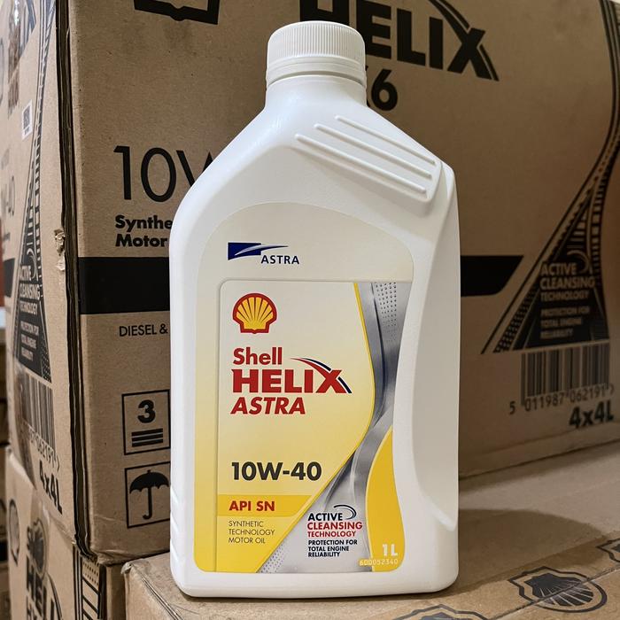Jual SHELL HELIX ASTRA 10W-40 API SN 1L | SYNTHETIC TECHNOLOGY ...