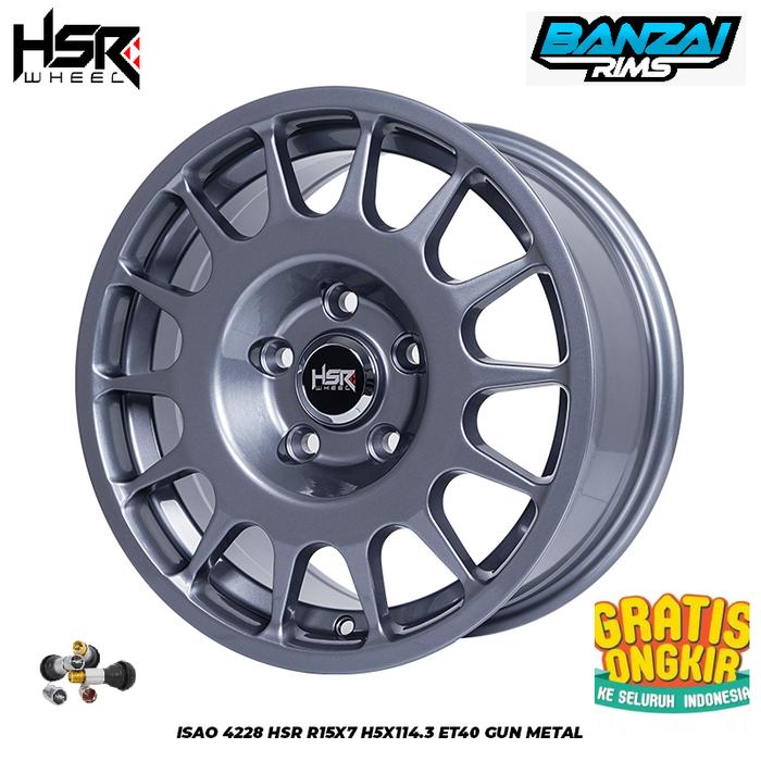 Jual Velg HSR Type ISAO Ring 15 Untuk Innova Xtrail Luxio Taruna Rush ...