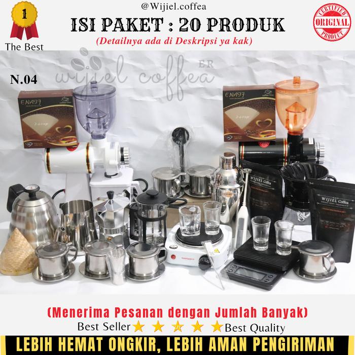 Jual Paket Alat Kopi Lengkap Eksklusif Coffee Maker - Wijiel Coffea - Jakarta Timur - WIJIEL ...