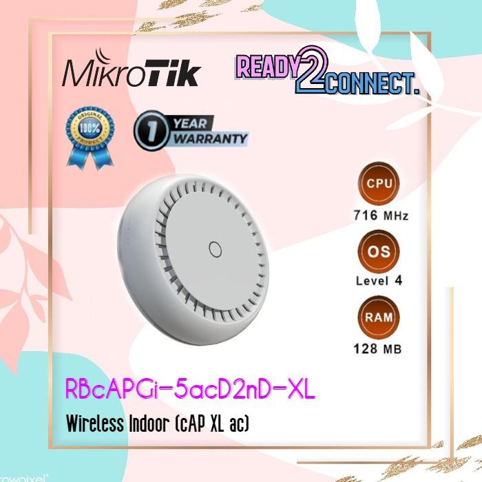 Jual MIKROTIK RBcAPGi-5acD2nD-XL Wireless Indoor (cAP XL ac) - Jakarta ...