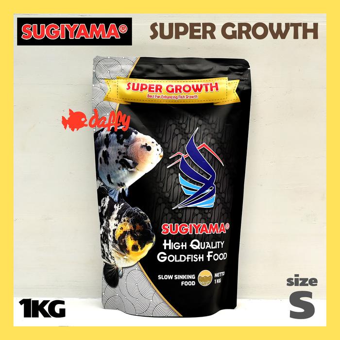 Jual Sugiyama Goldfish SUPER GROWTH 1KG / Pelet Koki - Kota Tangerang - daffystore | Tokopedia