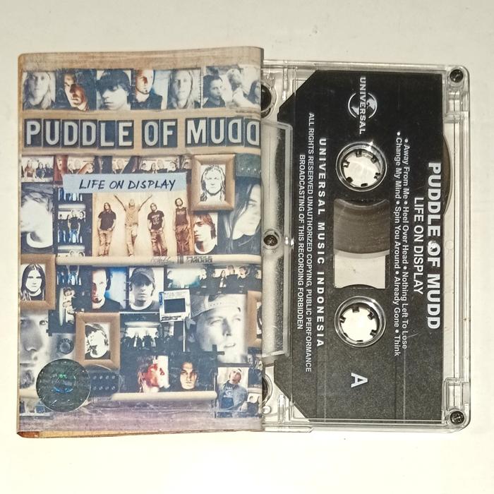 Jual kaset pita PUDDLE OF MUDD-"life on display" - Jakarta Selatan ...
