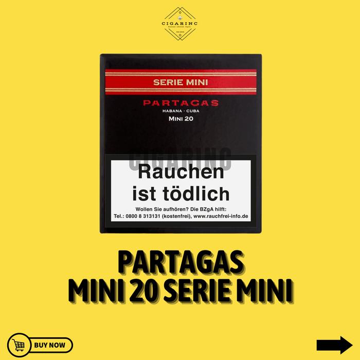 Promo cuban cigar / cerutu kuba - Partagas Mini 20 Serie Mini - pack of ...