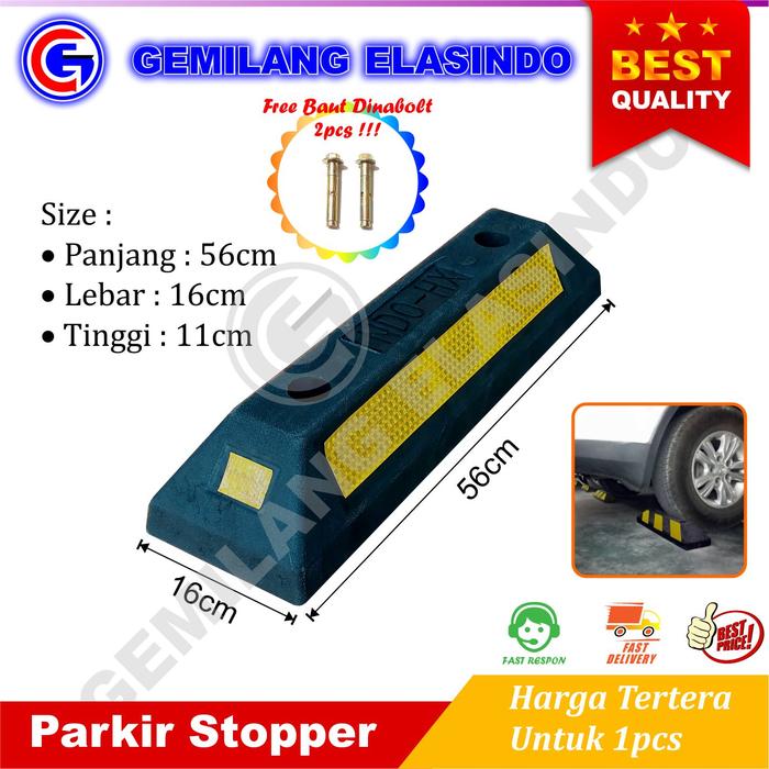 Jual Pembatas Parkir | Parking Stopper | Ganjalan Ban | Penahan Ban ...