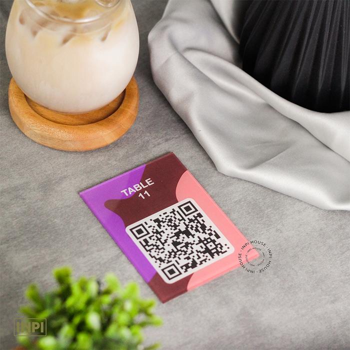Jual INPI HOUSE - Papan Nomor Meja Akrilik QR Menu Cafe - Kota Bandung ...