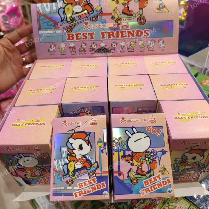 Jual MINISO 🆕 Blind Box Figure TOKIDOKI x TUZKI Themes BEST FRIENDS ...