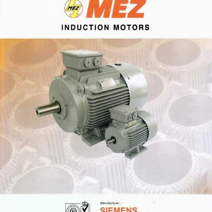 Jual Motor 18,5Kw 25 Hp 4 Poles 1470 Rpm 380/660 Vac 3 Phase Mez ...