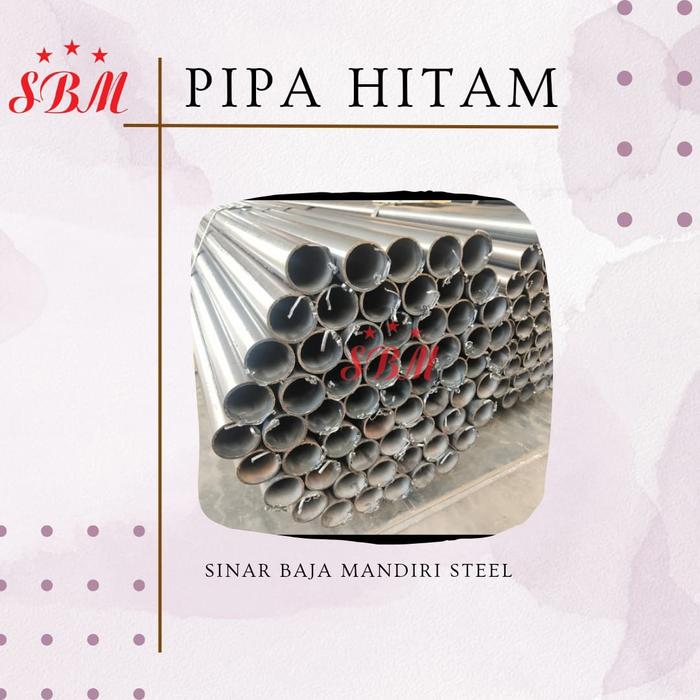 Jual Besi Pipa Hitam 2" Tebal 1,2mm Panjang 6 Meter - Kota Tangerang ...