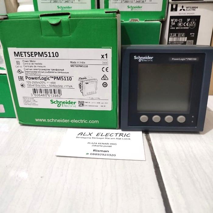 Jual PM5110 POWER METER SCHNEIDER METSEPM5110 POWER LOGIC SCHNEIDER PM ...