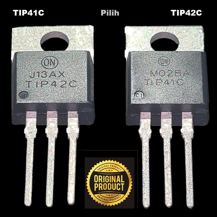 Jual Power Transistor TIP41C TIP42C Original TIP42 TIP41 Ori Asli ON ...