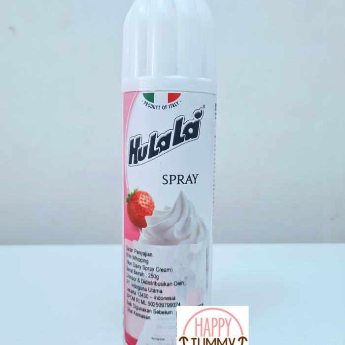 Jual Hulala spray 250gr whipping cream whipcream krim kocok semprot ...