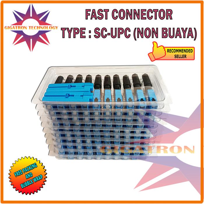 Jual Fast Connector Sc Upc Fiber Optic Fast Konektor Optik Bukan Buaya ...