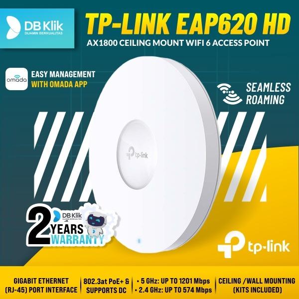 Promo Access Point Tp-Link Eap620 HD AX1800 Ceiling Mount WiFi 6 - Eap ...