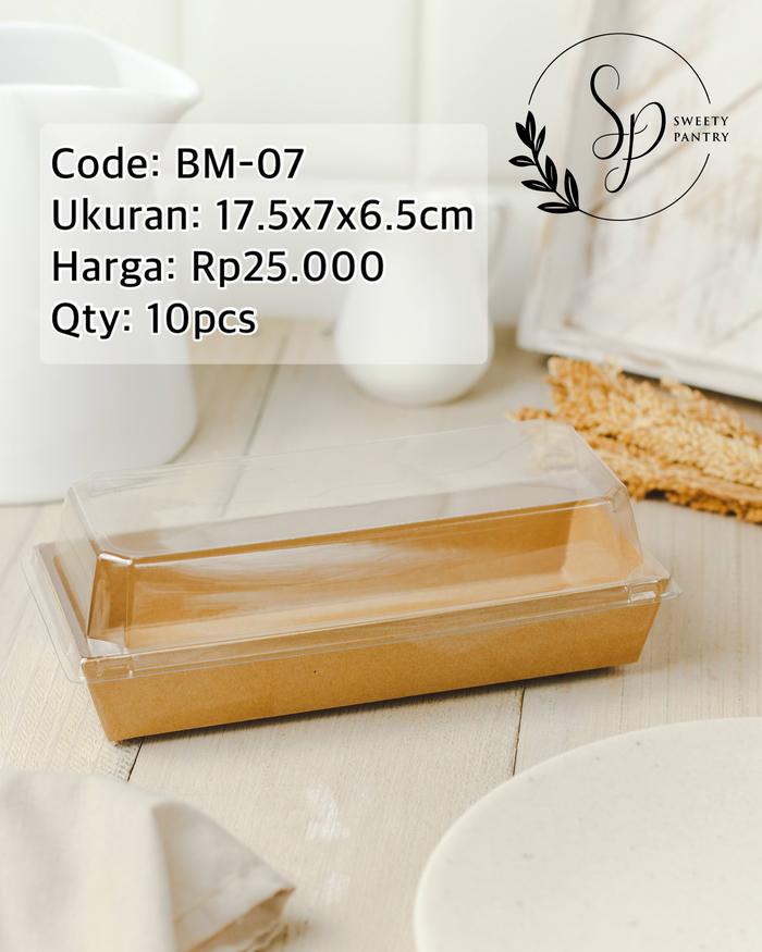 Jual Box Mika 2 - Cake Case Mika Packaging Kue Salad Burger Hotdog - 10 ...