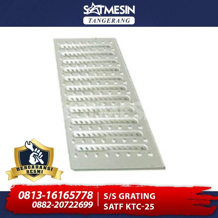 Jual SATMESIN SATF-KTC-25 S/S Grating Getra / Cover Penutup Drainase ...