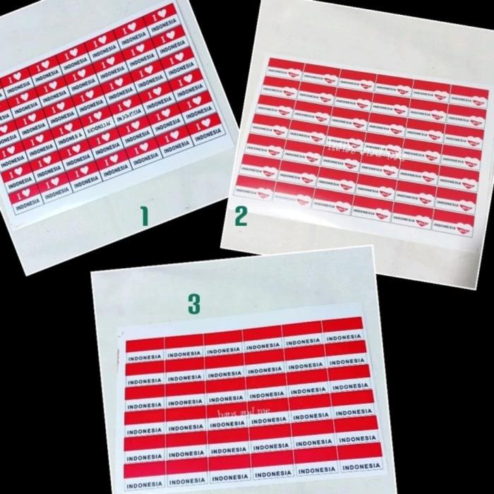 Jual Sticker Stiker Merah Putih HUT RI - Jakarta Barat - Hans and Me ...