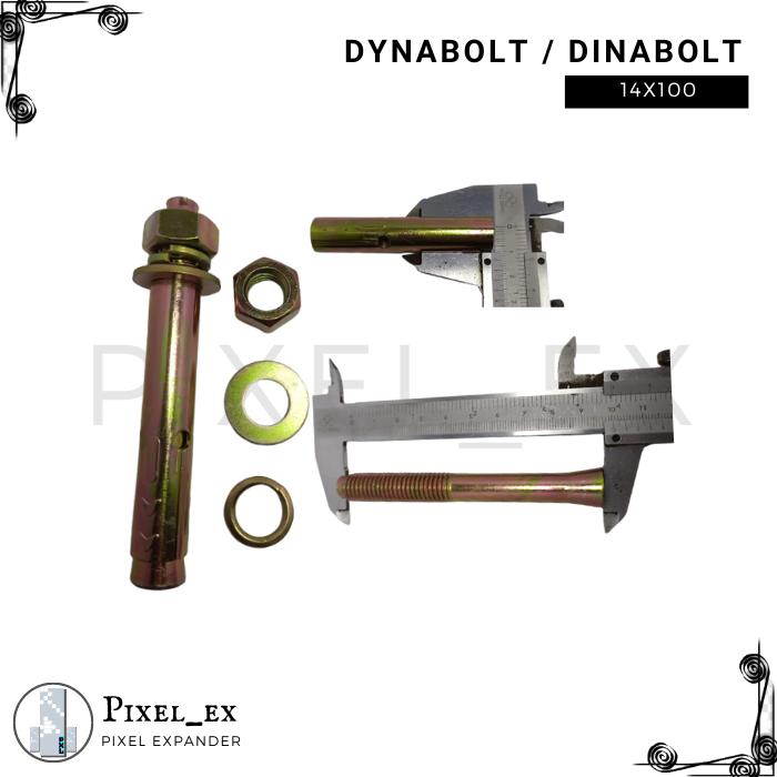 Jual Dinabolt Dynabolt M8 M10 M12 M14 M16 M20 8x60 s/d 20x180 Expander ...