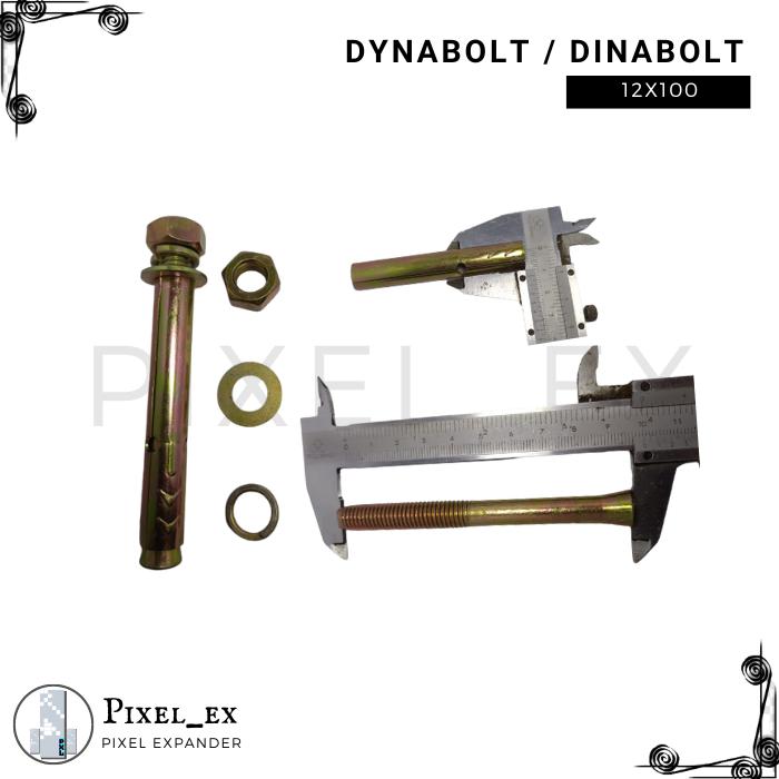 Promo Dinabolt Dynabolt M8 M10 M12 M14 M16 M20 8x60 s/d 20x180 Expander ...
